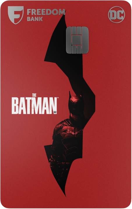 SuperCard с дизайном героев DC | Открыть карту с дизайном героев DC от ...